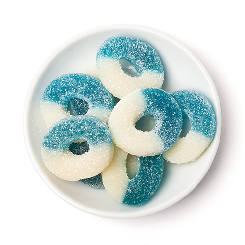 Gummy Blue Raspberry Rings - Sullivan & Bleeker Baking Co.